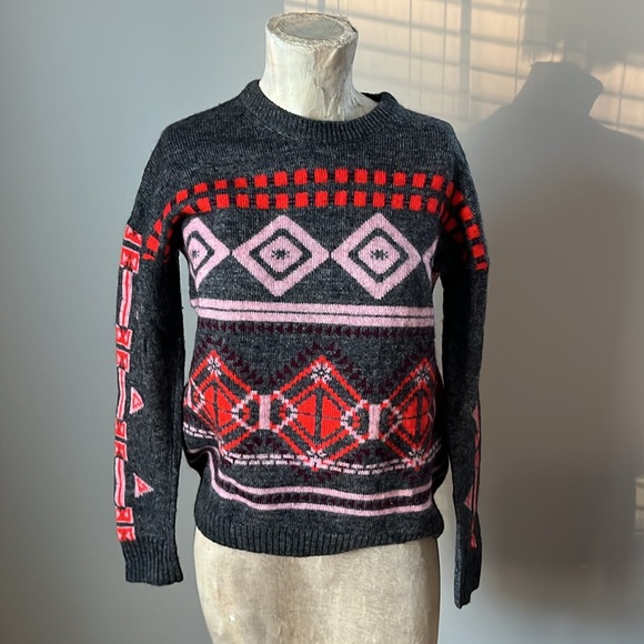J. Crew | Sweaters | J Crew Abstract Fair Isle Sweater | Poshmark